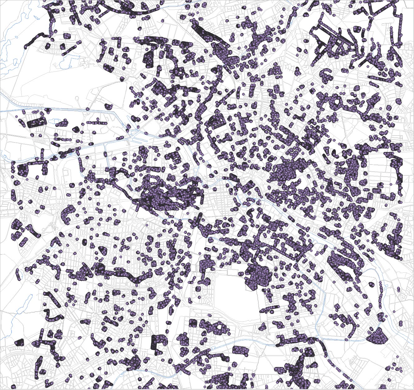 Berlin field trees 2022 Feb | allbuilds.org