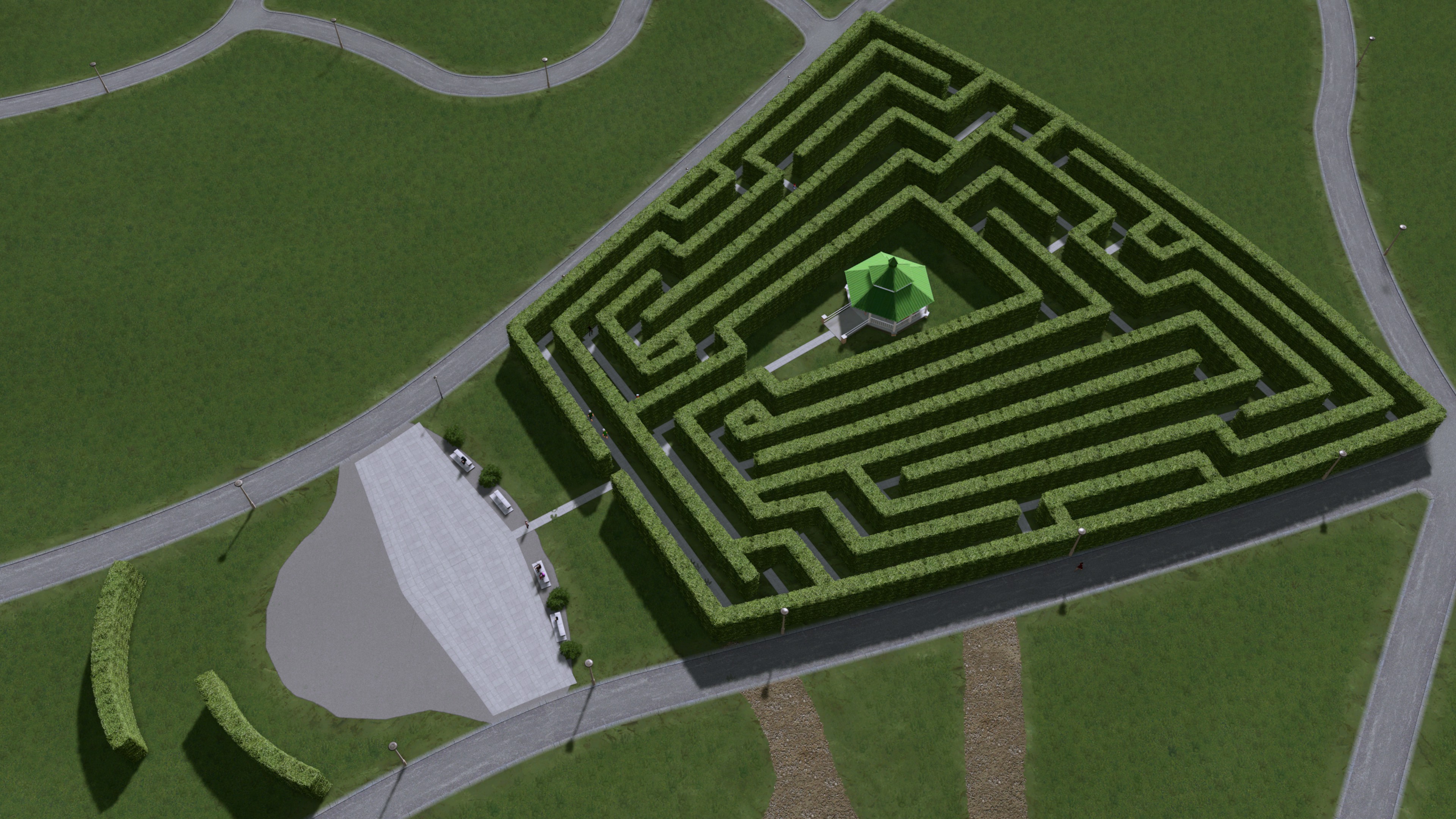 Functional Hedge Maze | allbuilds.org